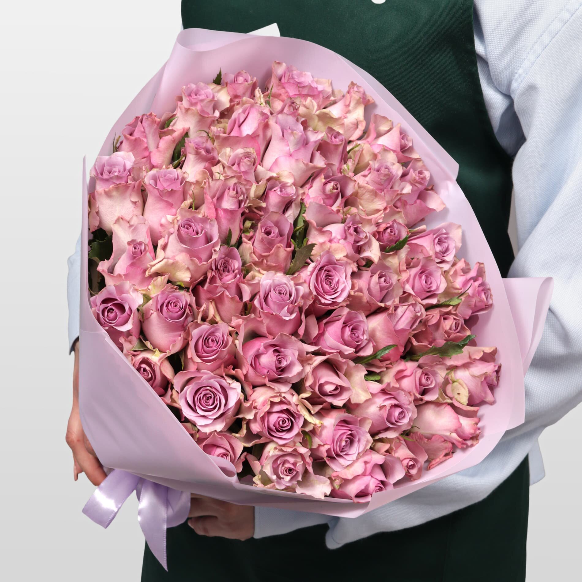 Букет Роз Кения 51 шт Мистик Роуз