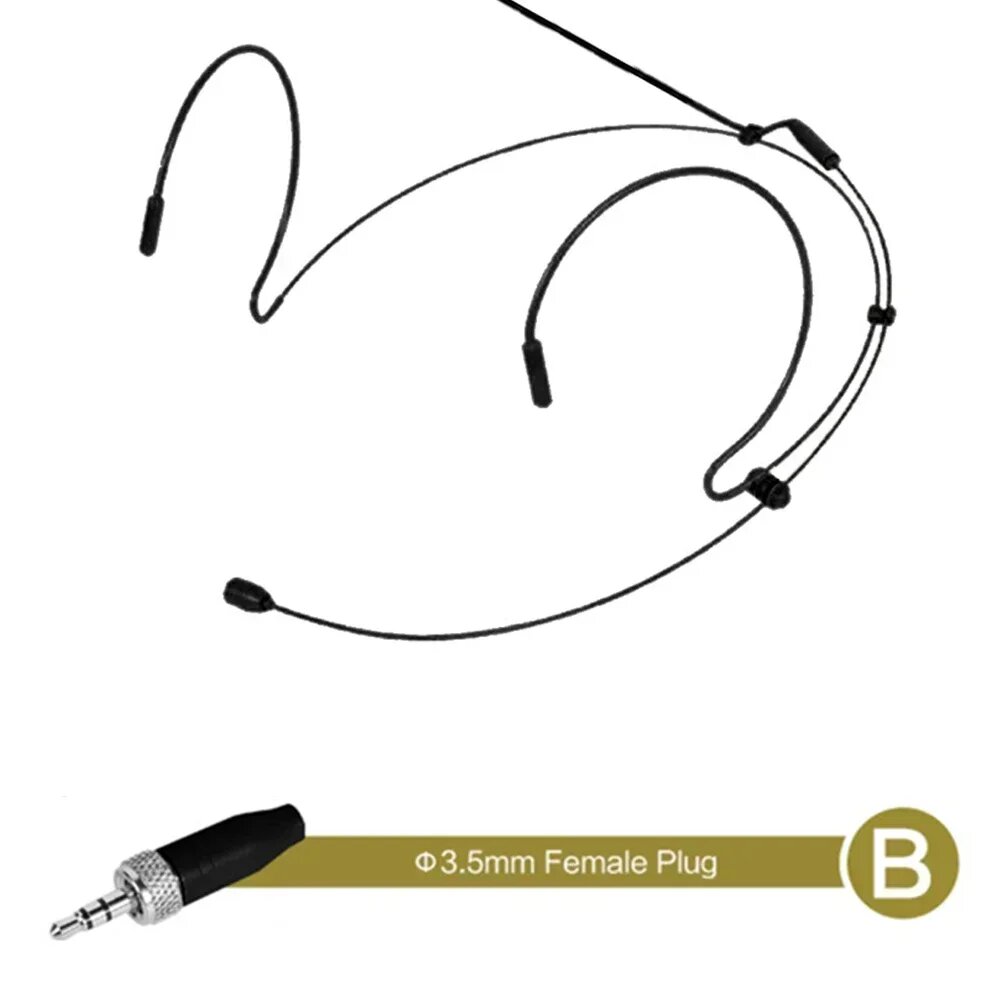 Ушной микрофон двойной Color: B For Sennheiser