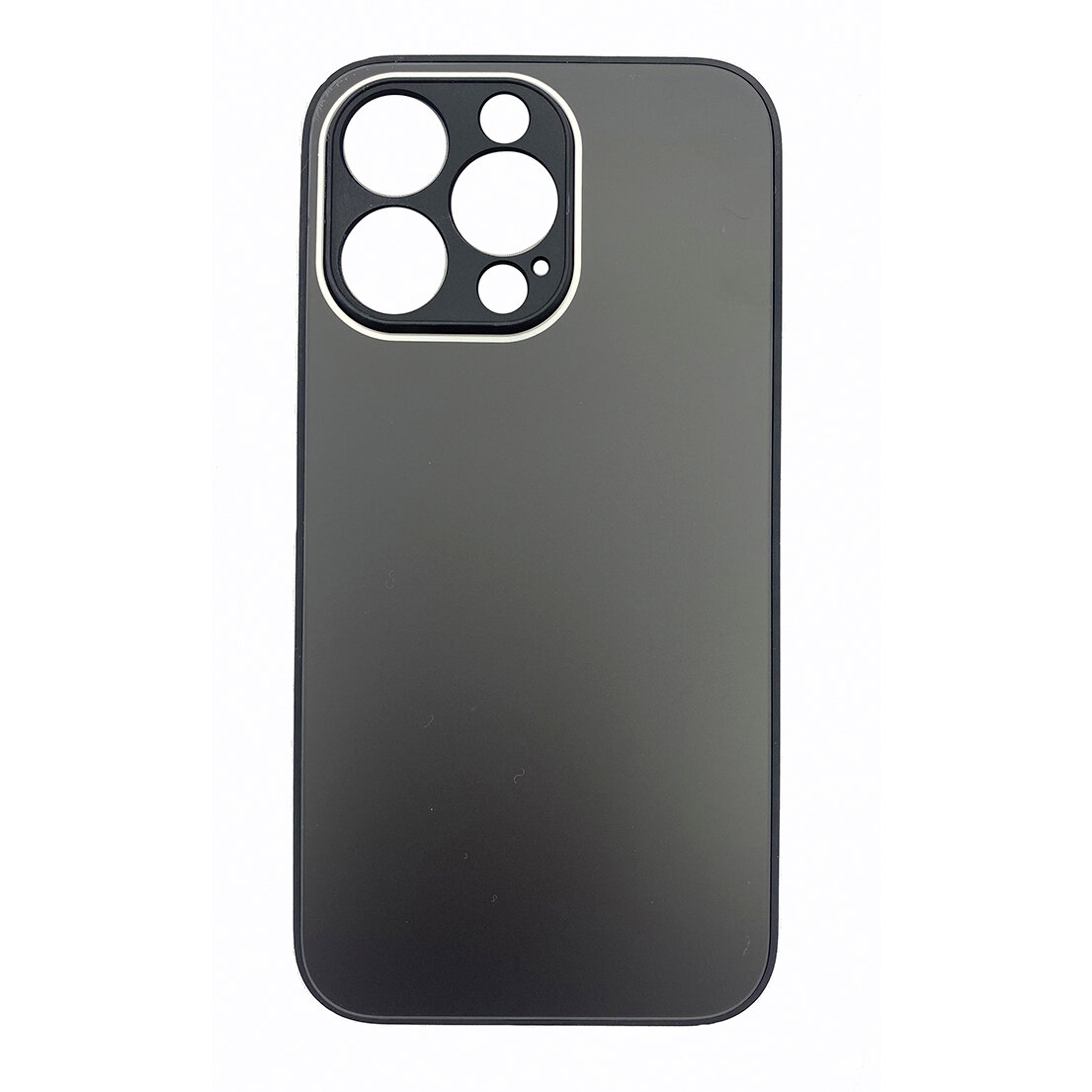 Чехол силиконовый для IPhone 12 Pro (6.1), Porcelain crystal series, HOCO, черный