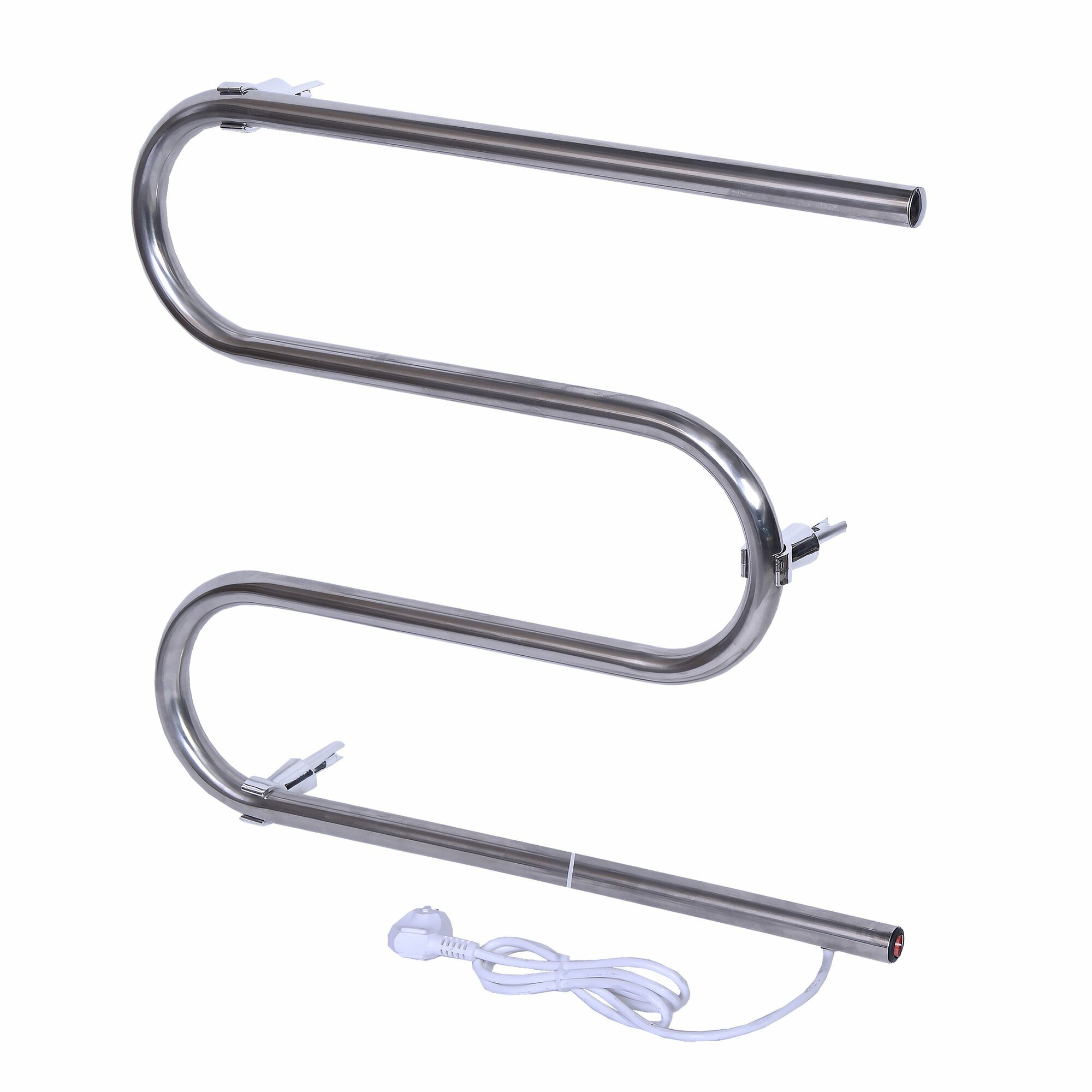 Электрический полотенцесушитель М-образный без цвета 500x600