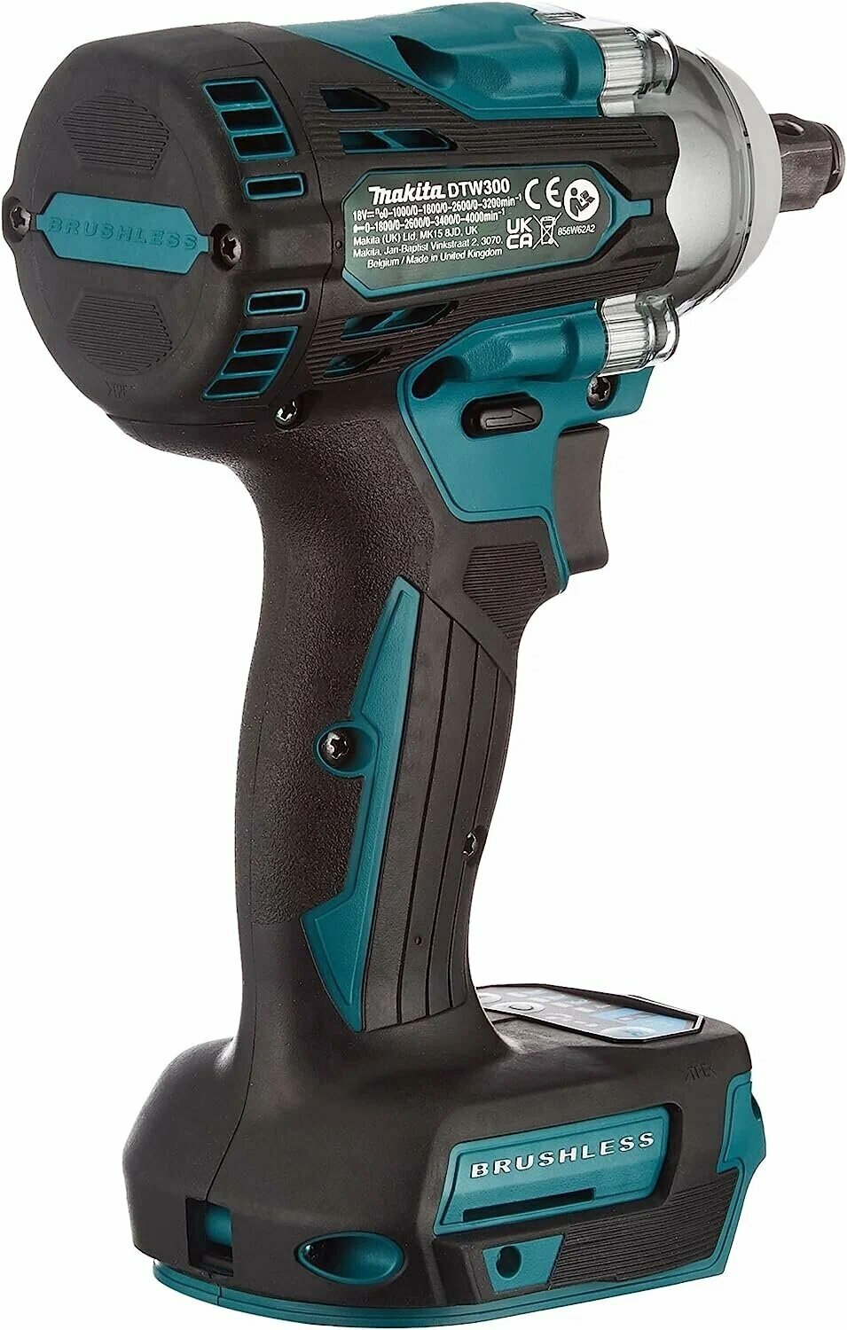 Аккумуляторный ударный гайковерт Makita LXT BL без аккумулятора и ЗУ DTW300Z