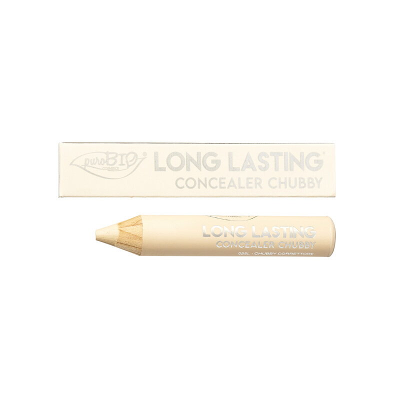 Консилер в карандаше Long Lasting оттенок 025L розово-бежевый, 3,3 г, PuroBio Cosmetics (ПуроБио Косметикс)