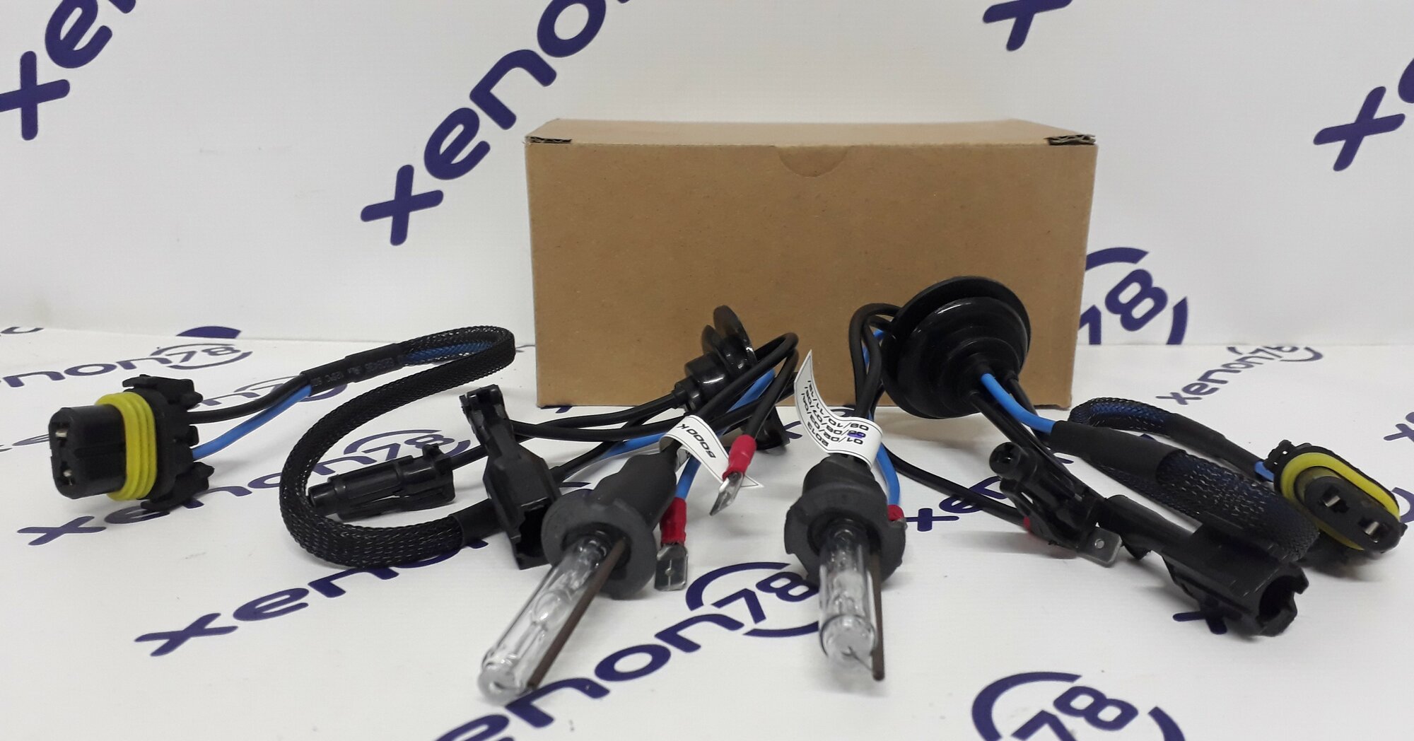 Ксеноновые лампы H3 TH 5000K 55W (белый свет) - 2 шт.