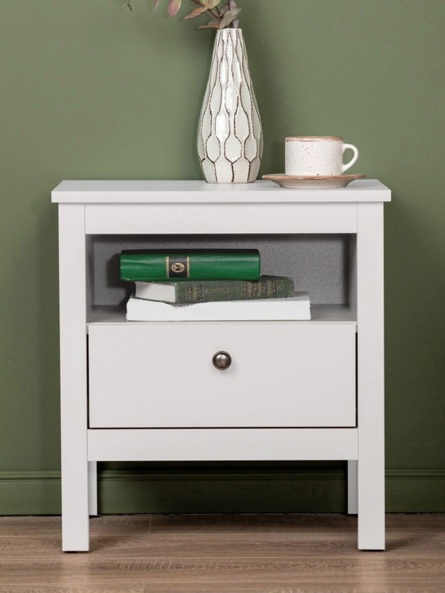 Тумба Askona (Аскона) прикроватная Kasli (Касли) 049*053*035 Белый