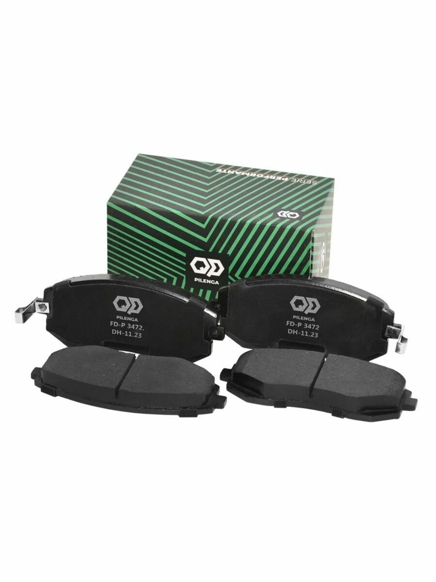 Колодки тормозные дисковые передние для а/м SUBARU Impreza, Outback, Legacy, PILENGA FDP3472