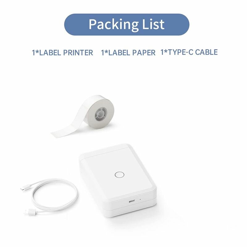 Беспроводный мини-принтер MyPads с Bluetooth для быстрой печати в домашнем офисе