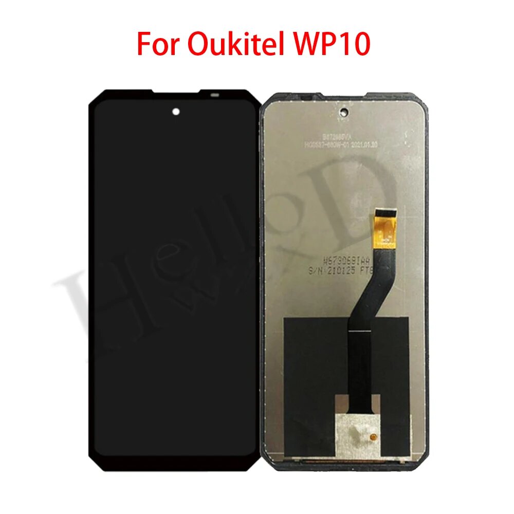 Новый оригинальный ЖК-дисплей в сборе, дигитайзер для Oukitel WP10 6,67 дюйма, FHD + 5G, ремонт сенсорной панели сотового телефона, замена