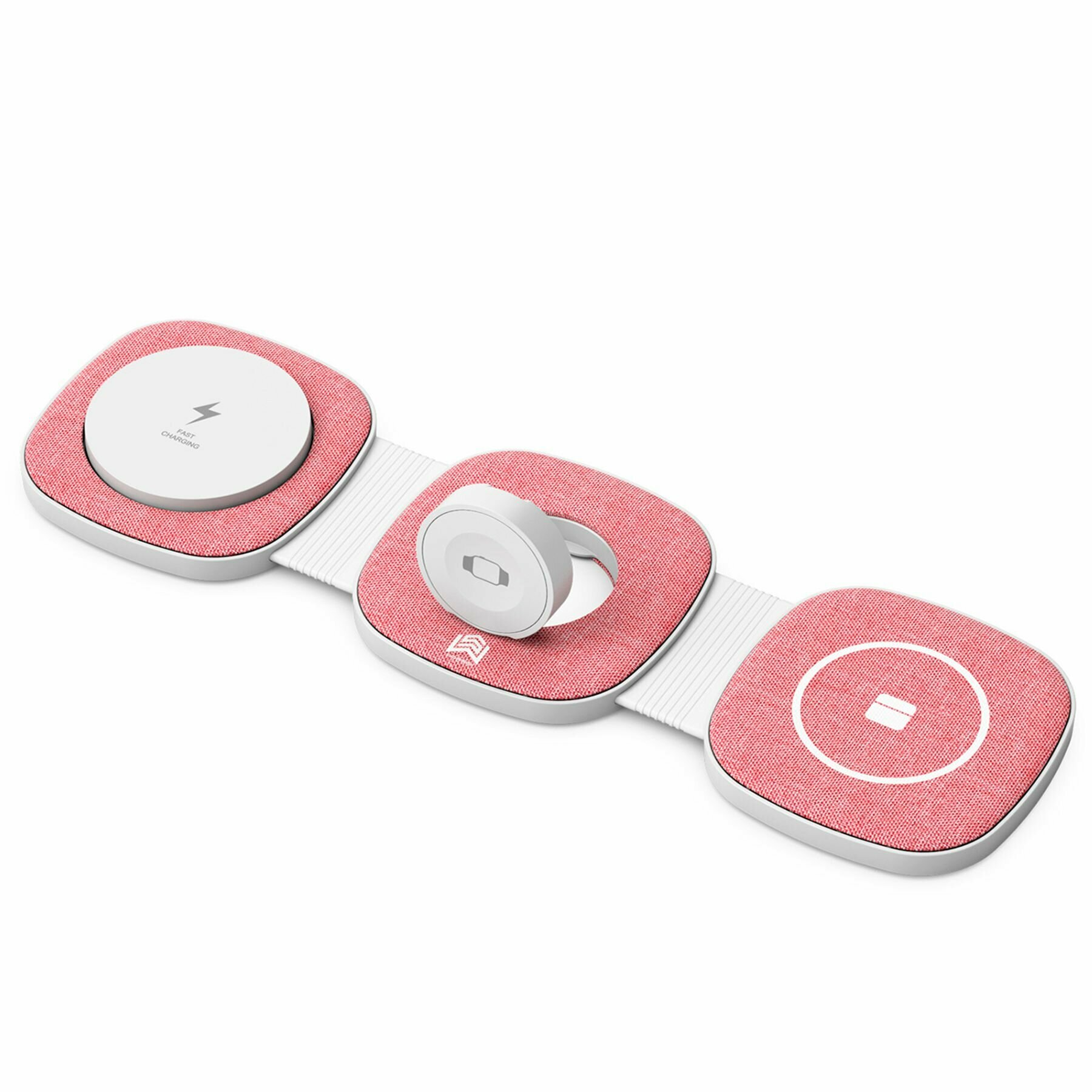 Беспроводная зарядка для iphone Magsafe 3 в 1 складная