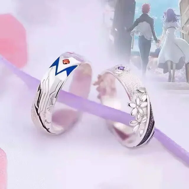 Аниме Fate Stay Night Emiya Shirou Matou Sakura открывающееся кольцо для мужчин и женщин металлические эмалированные кольца фанаты косплей вечерние ювелирные изделия подарок