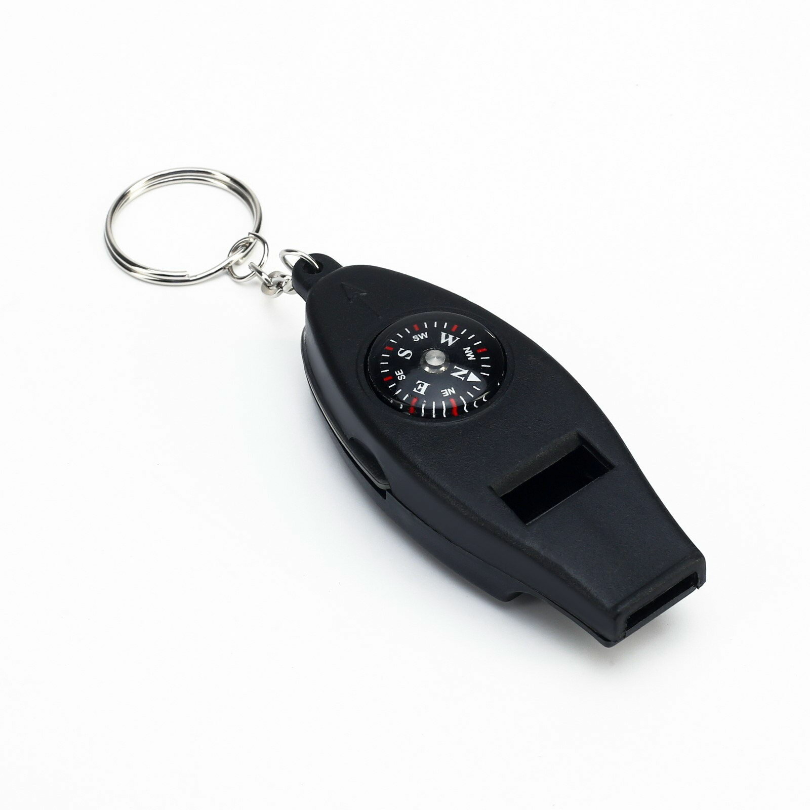 Компас - свисток с карабином, тип: магнитный, особенности: с карабином