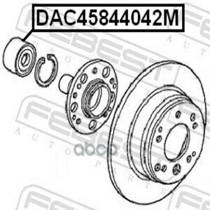 Подшипник ступичный Febest арт. dac45844042m