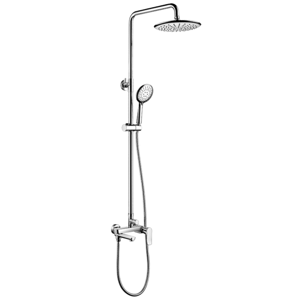 Душевая система Elghansa 2305599-2C (Set-20) однорычажная с ABS верхним душем 230 мм