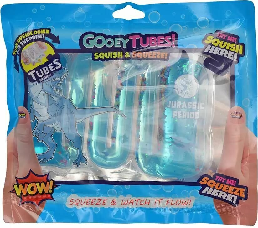 Игрушка-антистресс "Переливайка", Динозавр, сквиш, 17 см