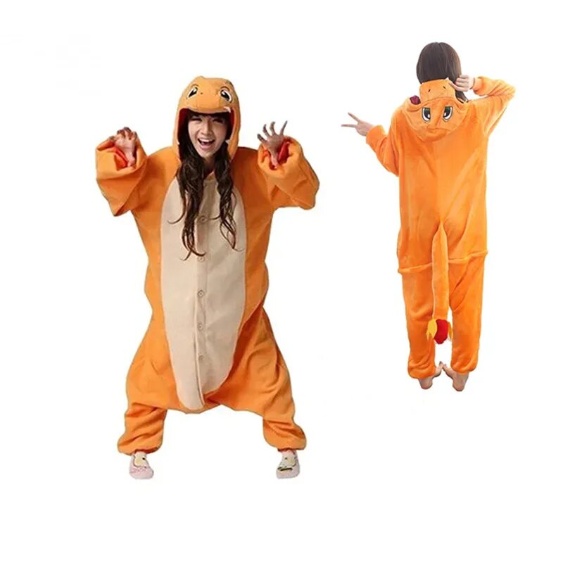 Карнавальный костюм TAKARA TOMY Pokemon Kigurumi Оранжевый, Charmander, XL