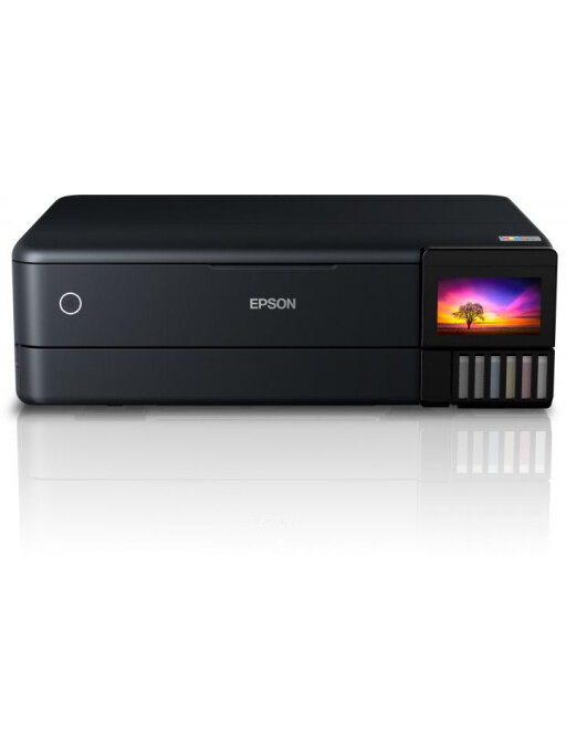 МФУ струйный Epson L8180 (C11CJ21403/402/504/502) A3 Duplex Net WiFi черный