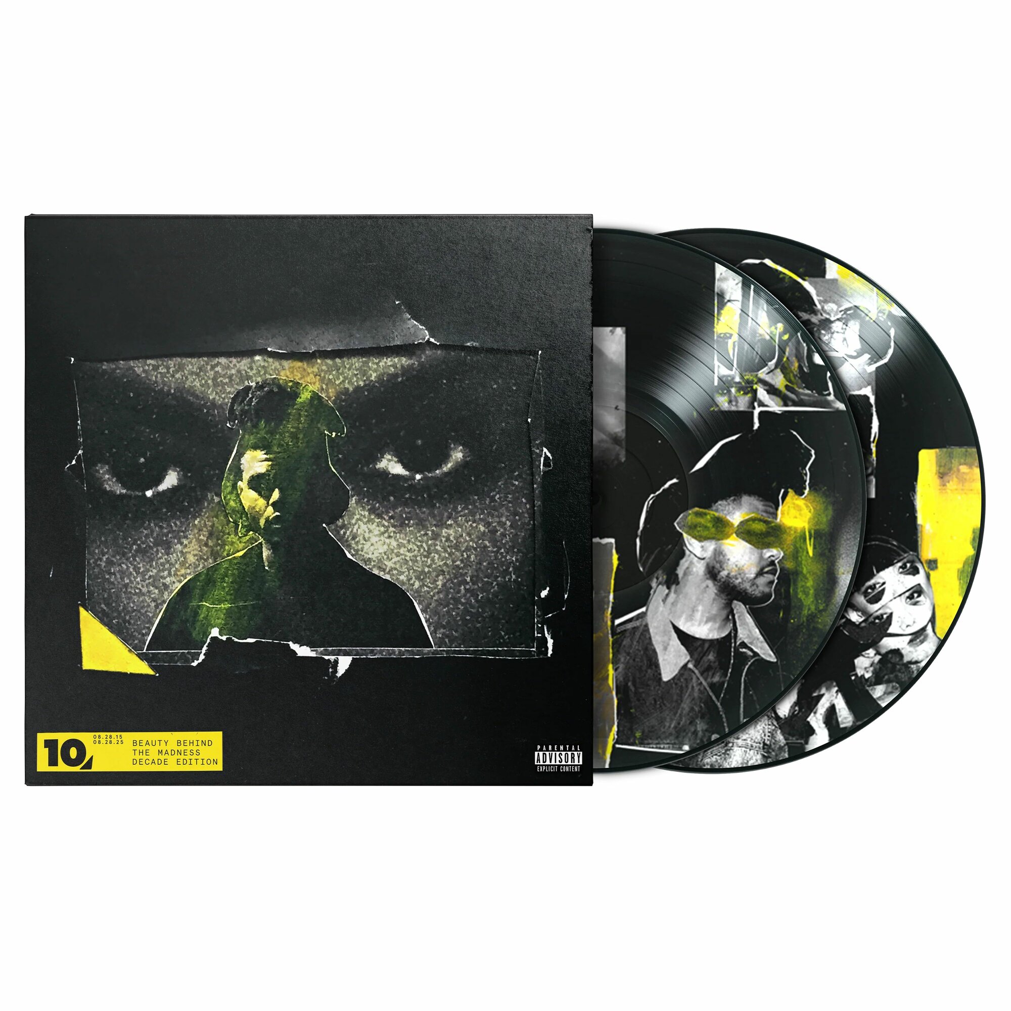 The Weeknd - Beauty Behind The Madness (High-Quality Picture Disc Decade Collector's Edition, USA Limited) Ультра-Редкая Виниловая Пластинка с Изображением Артиста из США