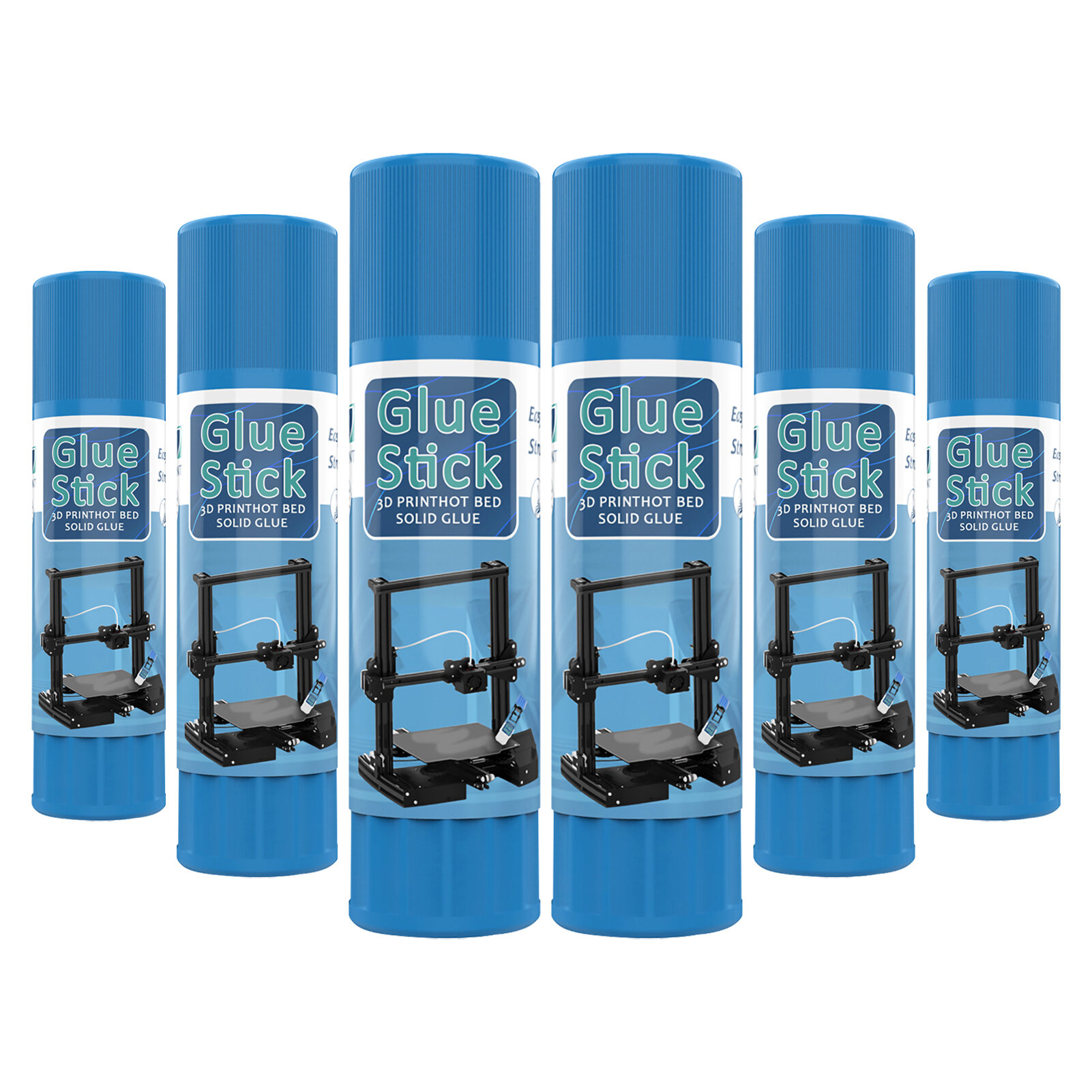 Клей-стержни для 3D-принтера, твердые клеевые стержни из ПВП, нетоксичные,