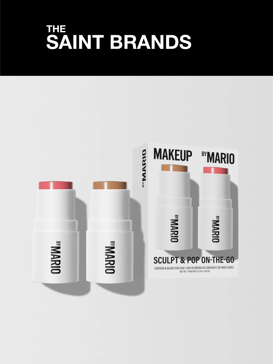 Косметический набор MakeUp By Mario контуринг и румяна оттенки Light Medium + Sweet Pink