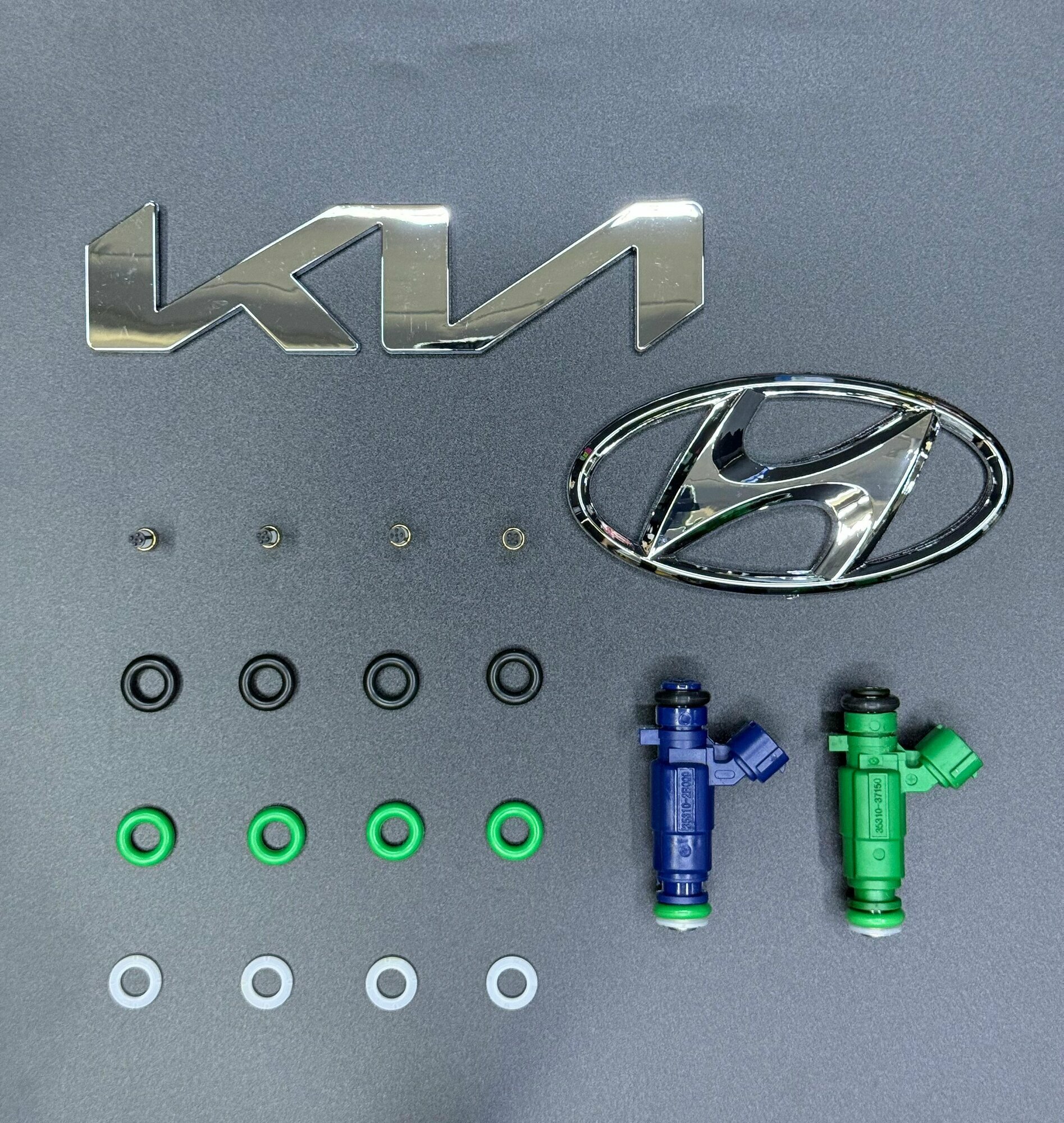 Ремкомплект форсунки. ремкомплект инжектора на 4 штуки Hyundai