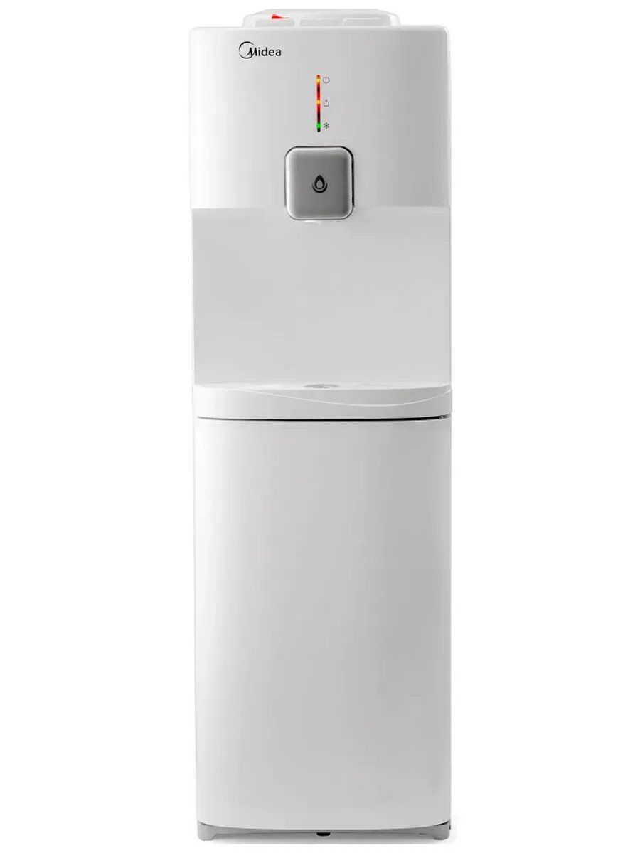 Кулер Midea YL1662S-B, цвет белый, напольный, охлаждение и обогрев