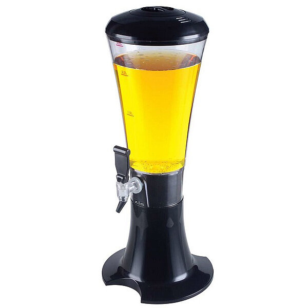 Диспенсер (Башня) пивная Вавилон, желтый, 3 л