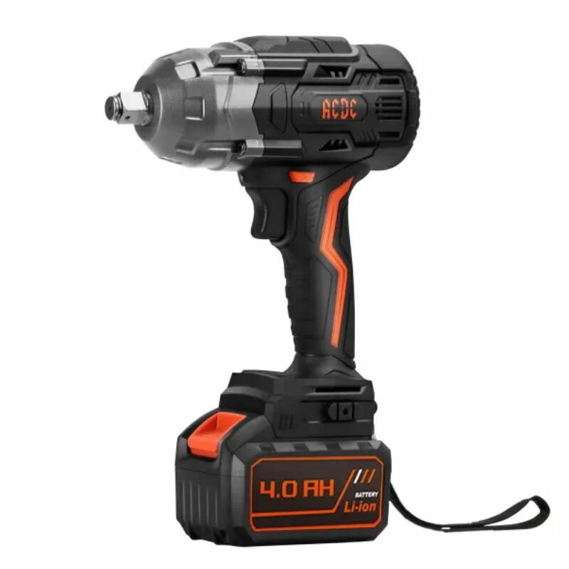 Бесщеточный аккумуляторный гайковерт ACDC DCF-21BLM ONE PLUS T0073, 2xLi-ion АКБ, З/У, 3 ударная головка, кейс