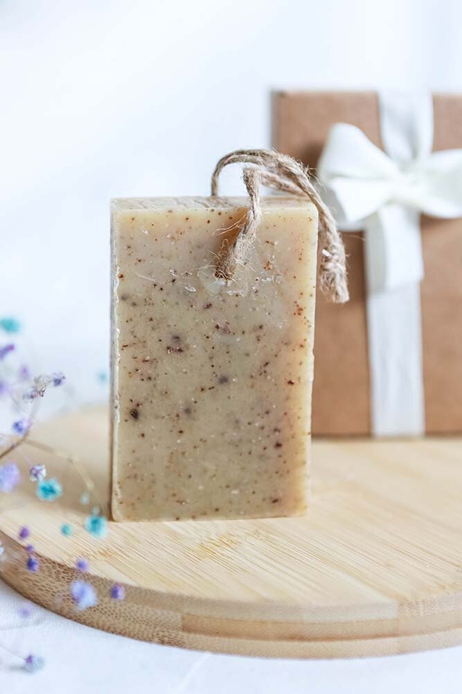 Конопляное мыло с цедрой апельсина