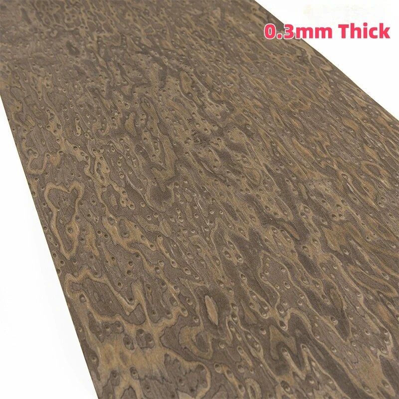 100 стилей из деревянного шпона для мебели, стеновых панелей, художественных проектов, декора своими руками и конструкции внутренней поверхности (Ш: 58 см, длина: 250 см) Бежевый, Brown Cat Eye