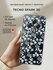 Чехол на Tecno Spark 30 / Текно Спарк 30 с принтом "Сиреневые розы паттерн", про...