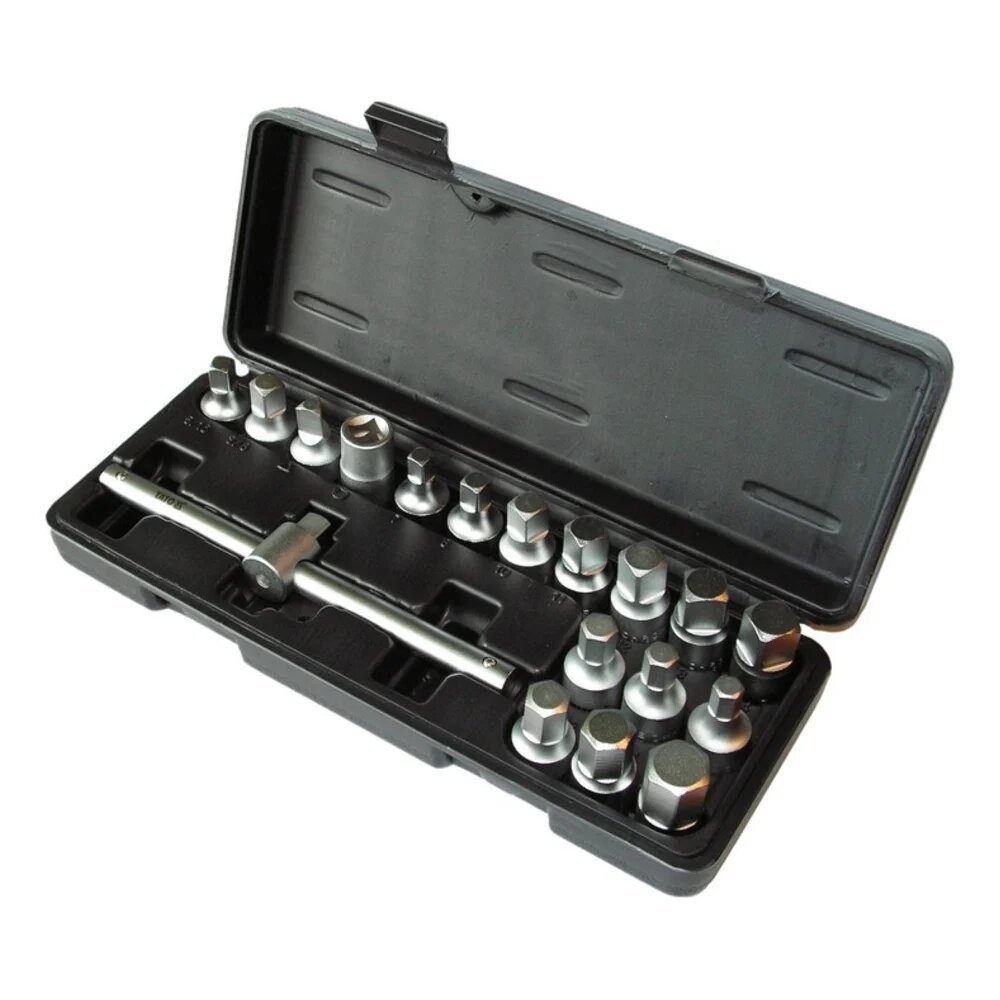 YATO Комплект ключей для сливной пробки 18пр YT-0599