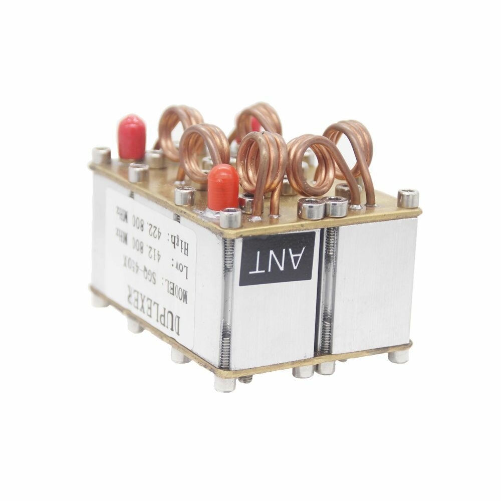 Портативный Мини-Дуплексер Мощностью 15 Вт Uhf 400-470 Мгц Sma-F С Оконечностью -25 -+55 10 Мгц