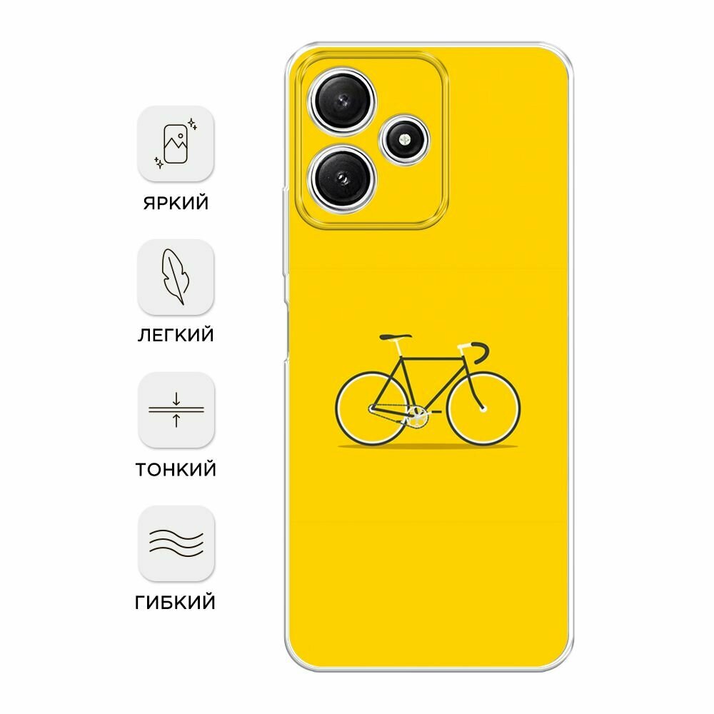 Чехол на Xiaomi Redmi 12 5G / Сяоми Редми 12 5G с принтом "Хобби велосипед 1" — фото 1