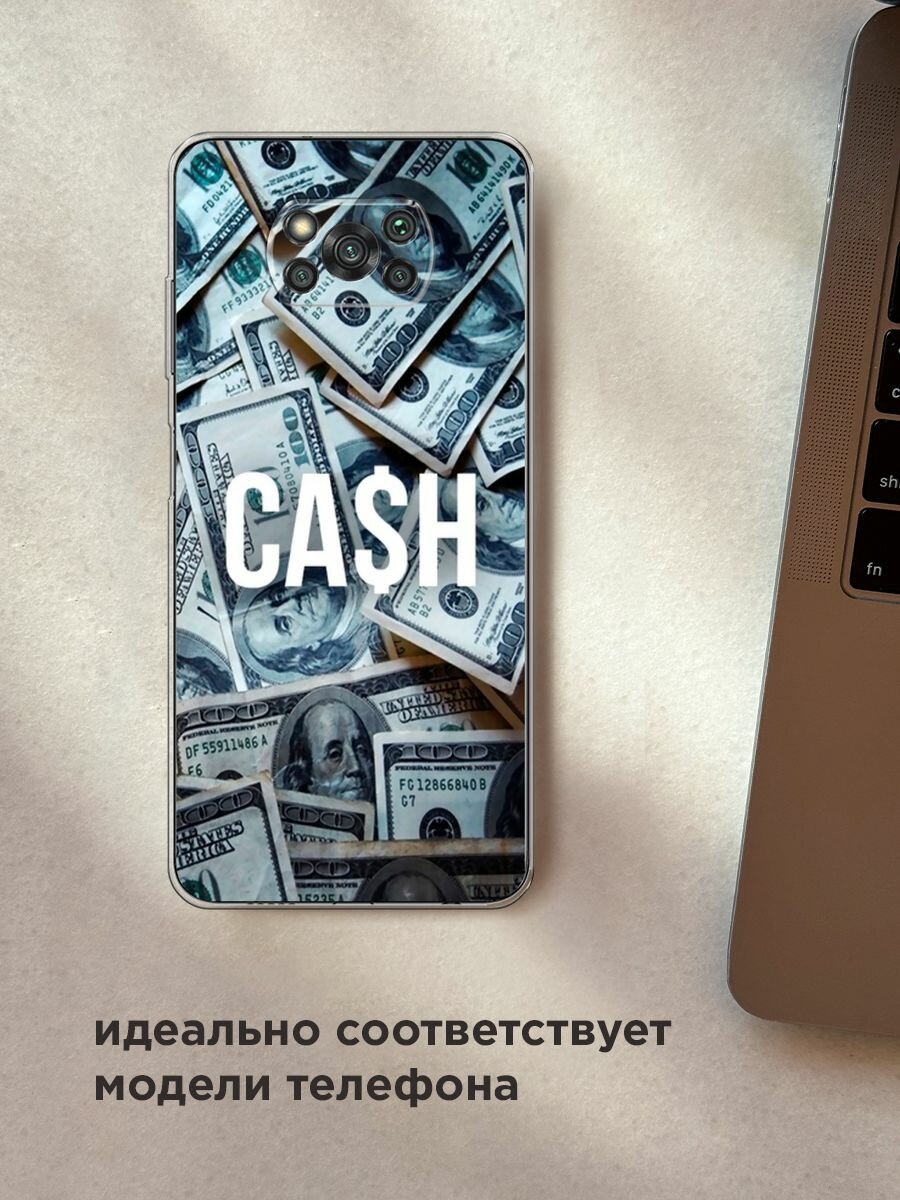 Чехол на Xiaomi Poco X3/X3 Pro / Поко X3/X3 Pro с принтом "Cash" — фото 1
