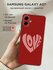 Чехол на Samsung Galaxy A07 / Самсунг А07 с принтом "Love heart 1 - 14 февраля"