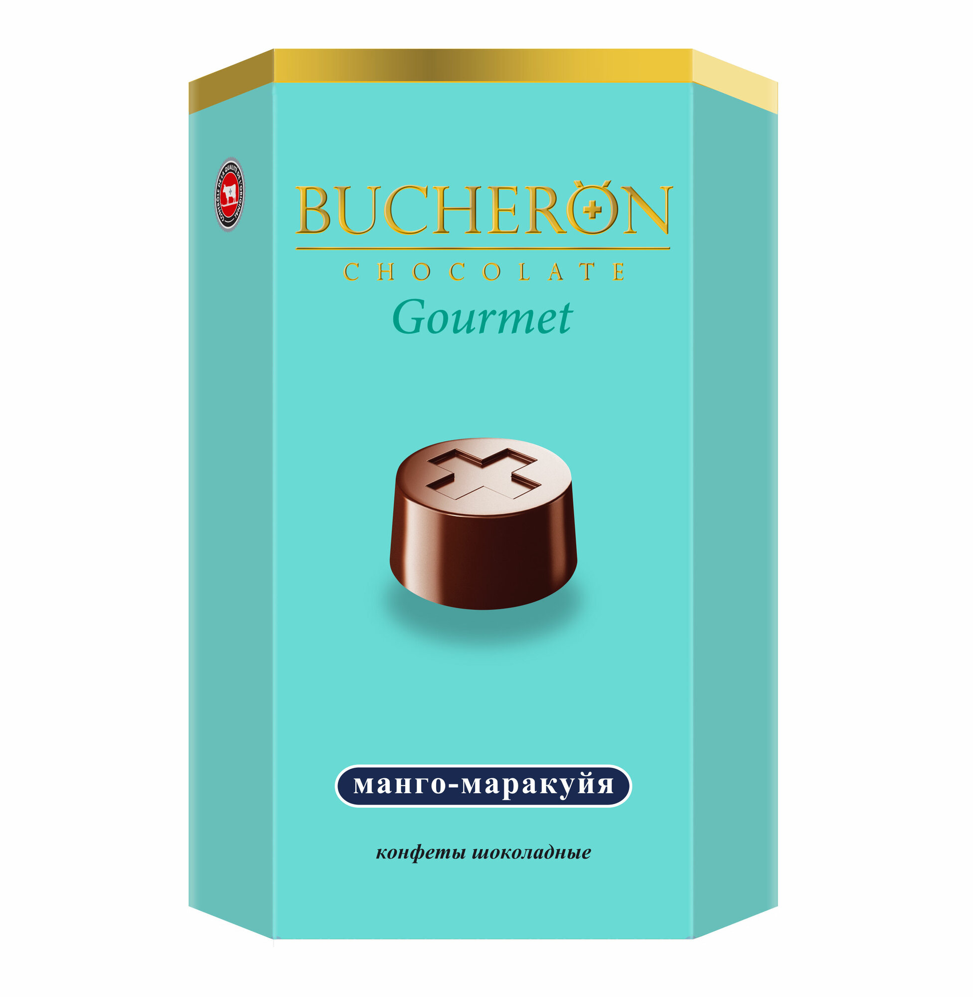 Конфеты BUCHERON (Бушерон) Gourmet манго-маракуйя 130 гр 4 шт