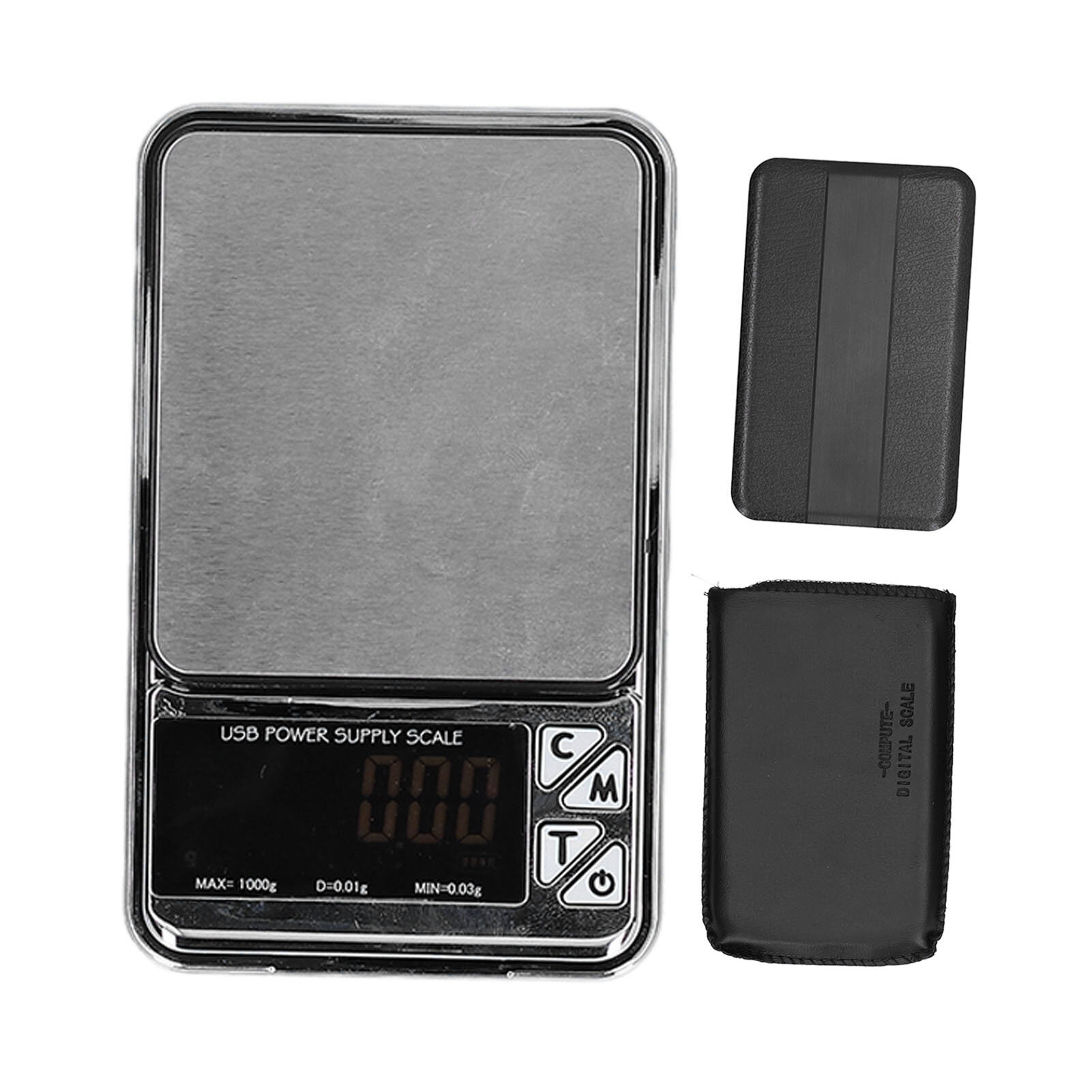 Electronic Scale LCD Display High Accuracy Lightweight Portable Stainless Steel Jewelry