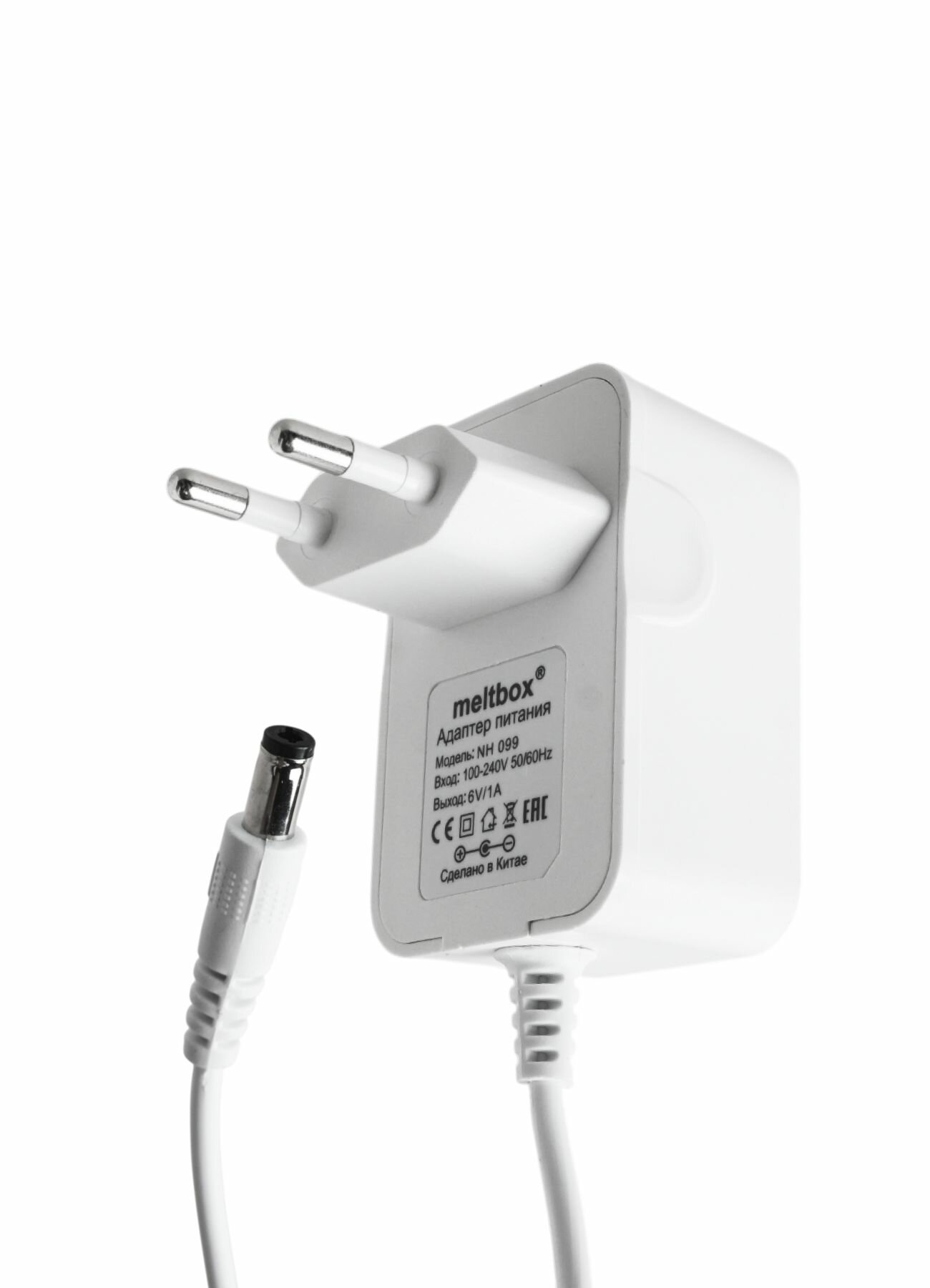 Адаптер для тонометров LITTLE DOCTOR, NISSEI, 6В/1A (штекер 5.5x2.5 мм), обратная полярность