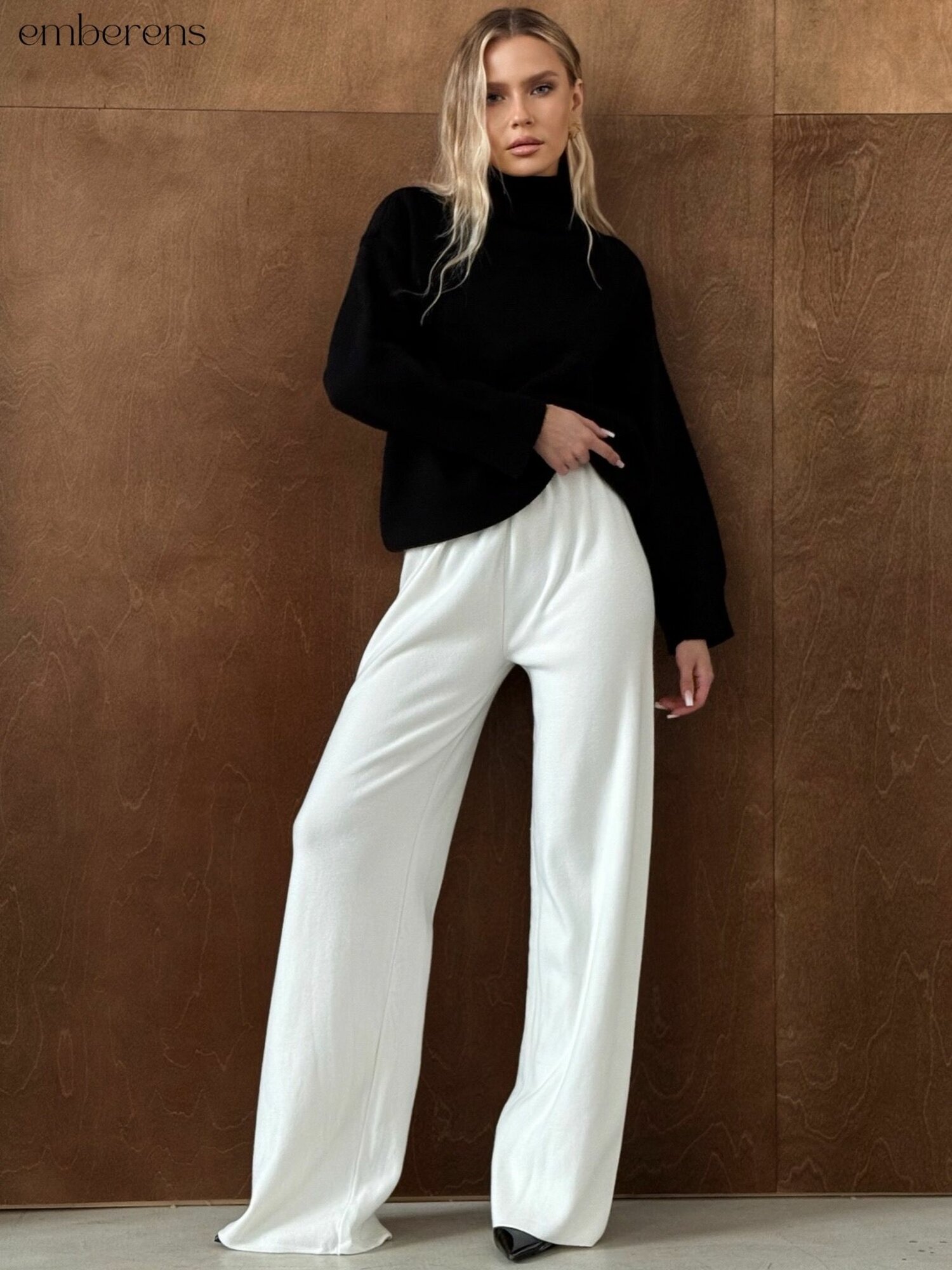 Брюки клеш Осень-зима 2025