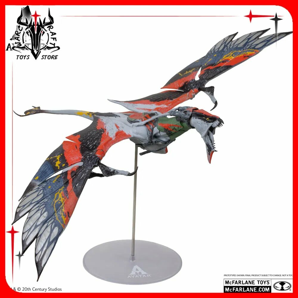 Аватар игрушек макфарлейна: "огонь и пепел", новая фигура банши