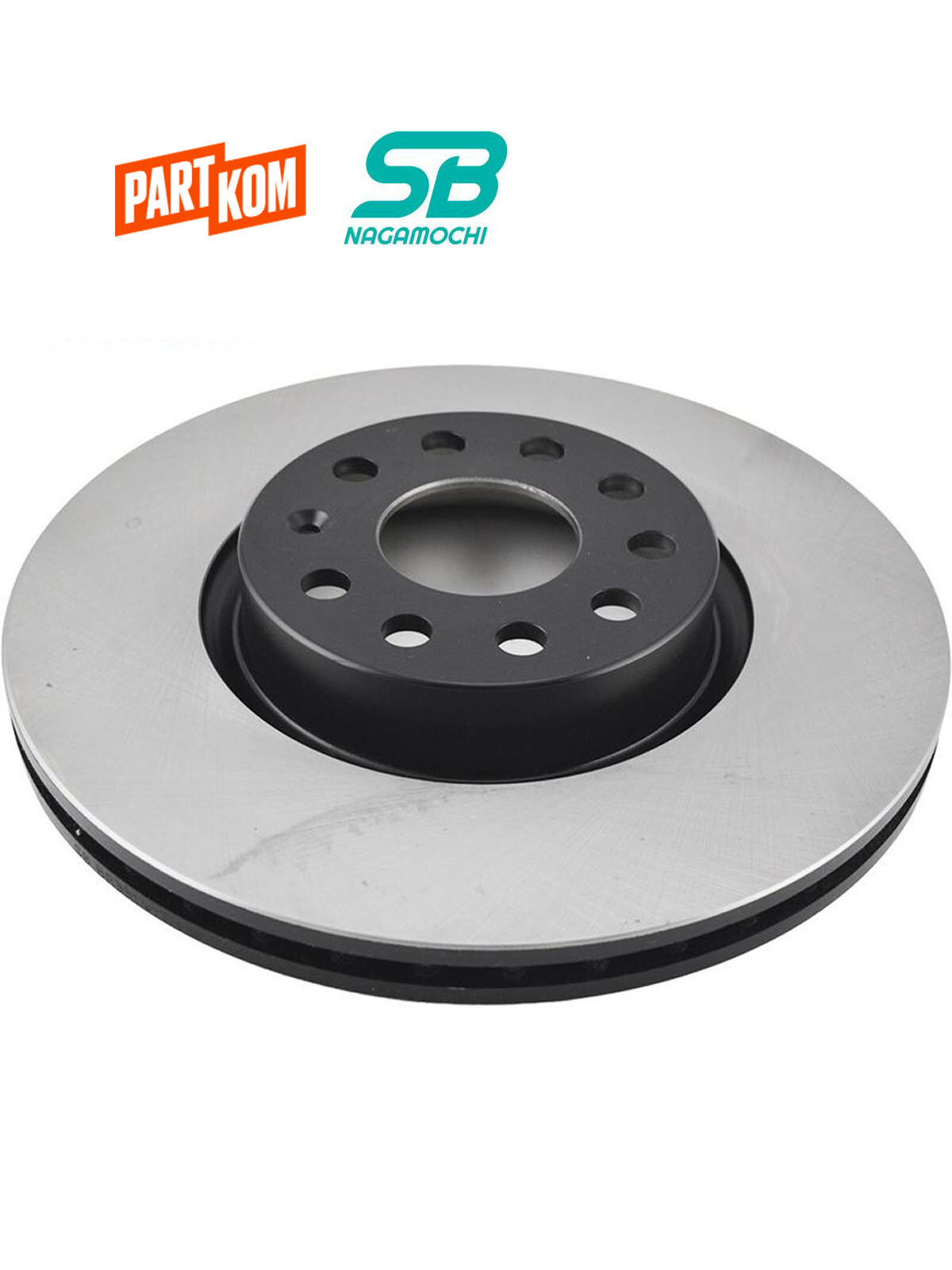 Диск тормозной передний SB NAGAMOCHI BR33141T для а/м Audi A3, Q3, Skoda Kodiaq, Karoq, VW Golf, Passat, Tiguan 312x25