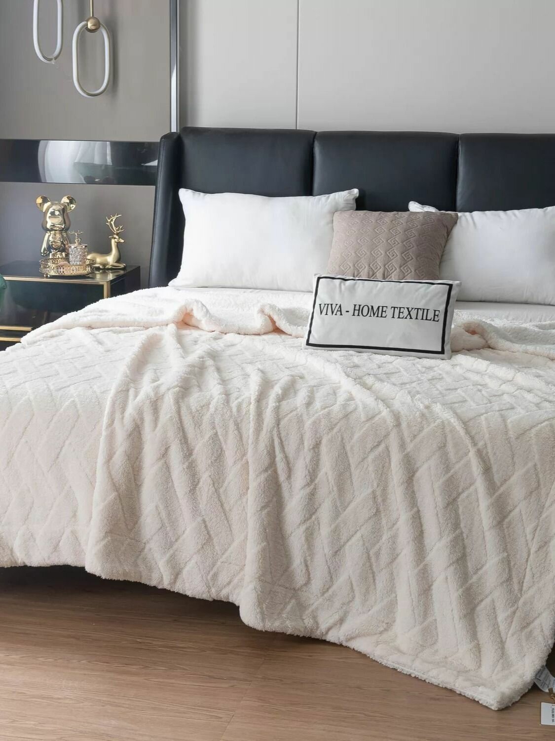 Плед Fluffy бамбуковая микрофибра