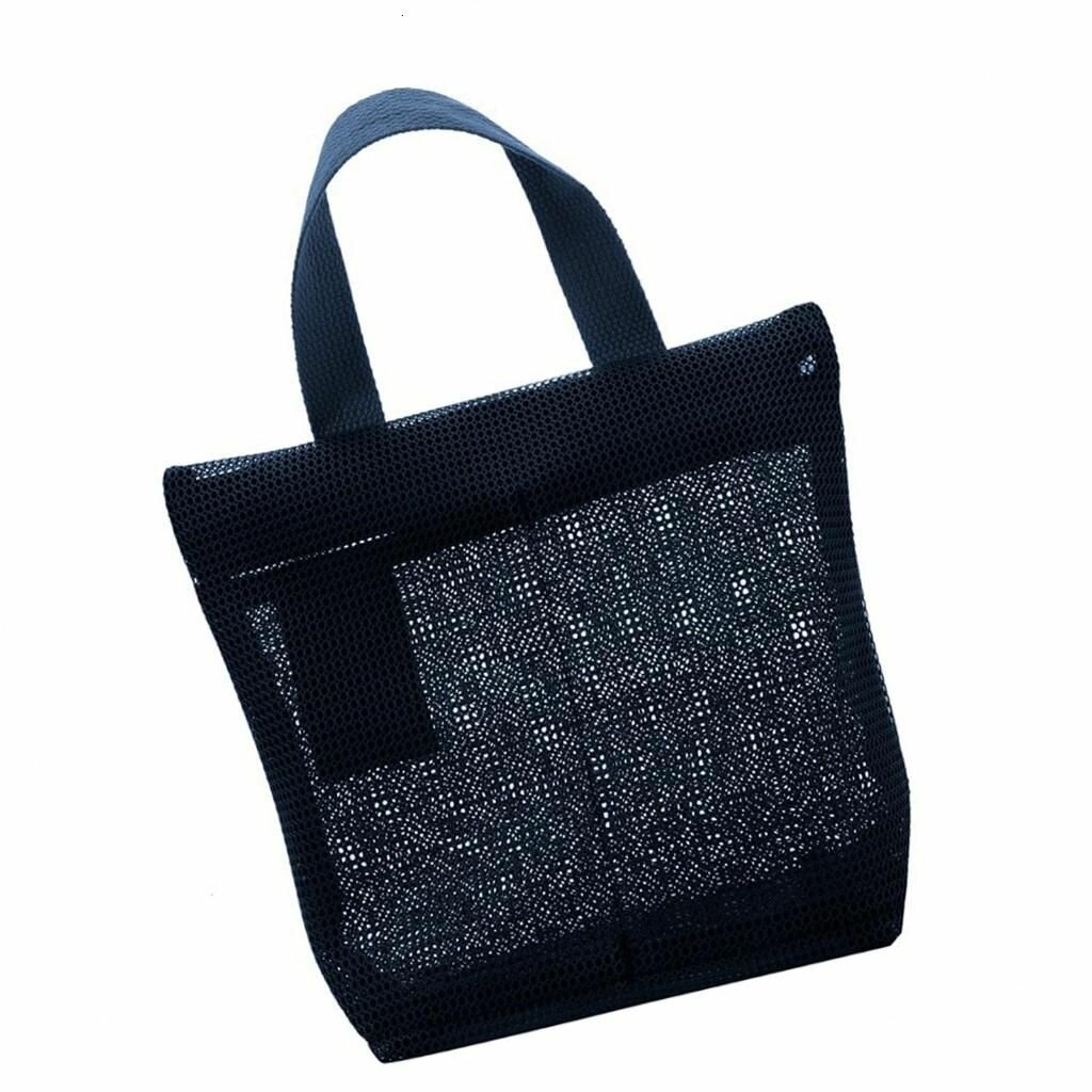 Сетчатая водонепроницаемая сумка для душа - темно-синий