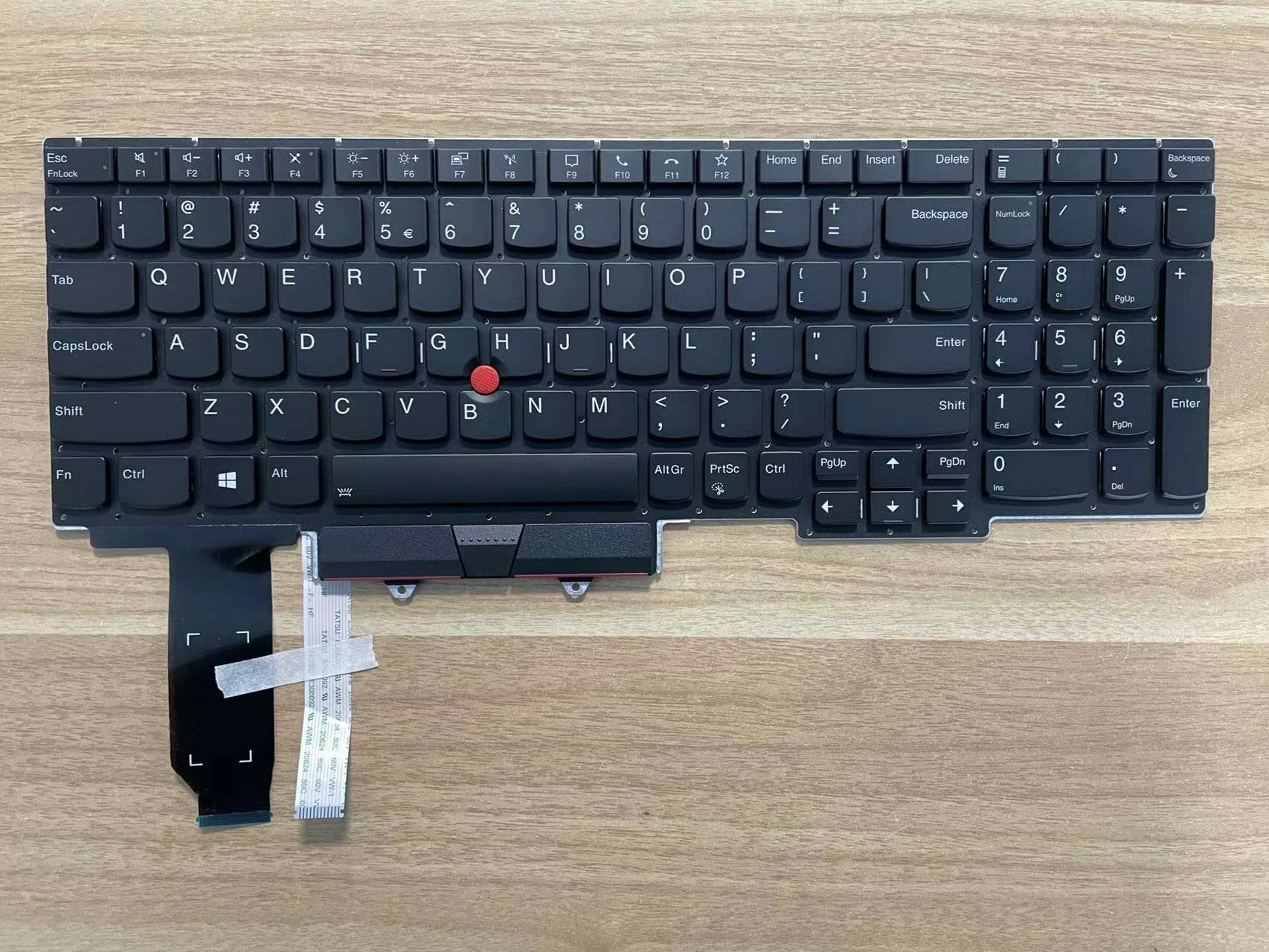 Подходит для Lenovo ThinkPad Wing E15 E14 2020 R14 R15, клавиатура для ноутбука с корпусом C Нет_E15/R15 (с подсветкой