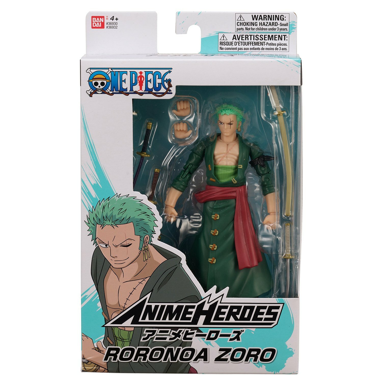 Экшн-фигурка Bandai Ван Пис Зоро (17см) (67772)