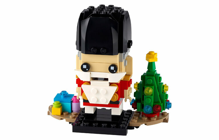 LEGO Квадратные головы Ореховый цвет Зажим Пластиковые конструкторы 180 шт. 40425 null
