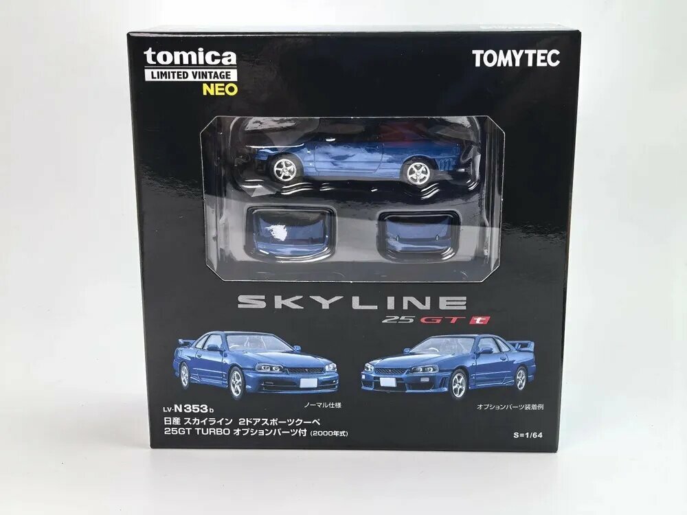 Машинка Tomytec 1/64 Tomica Limited Vintage - это миниатюрная копия
