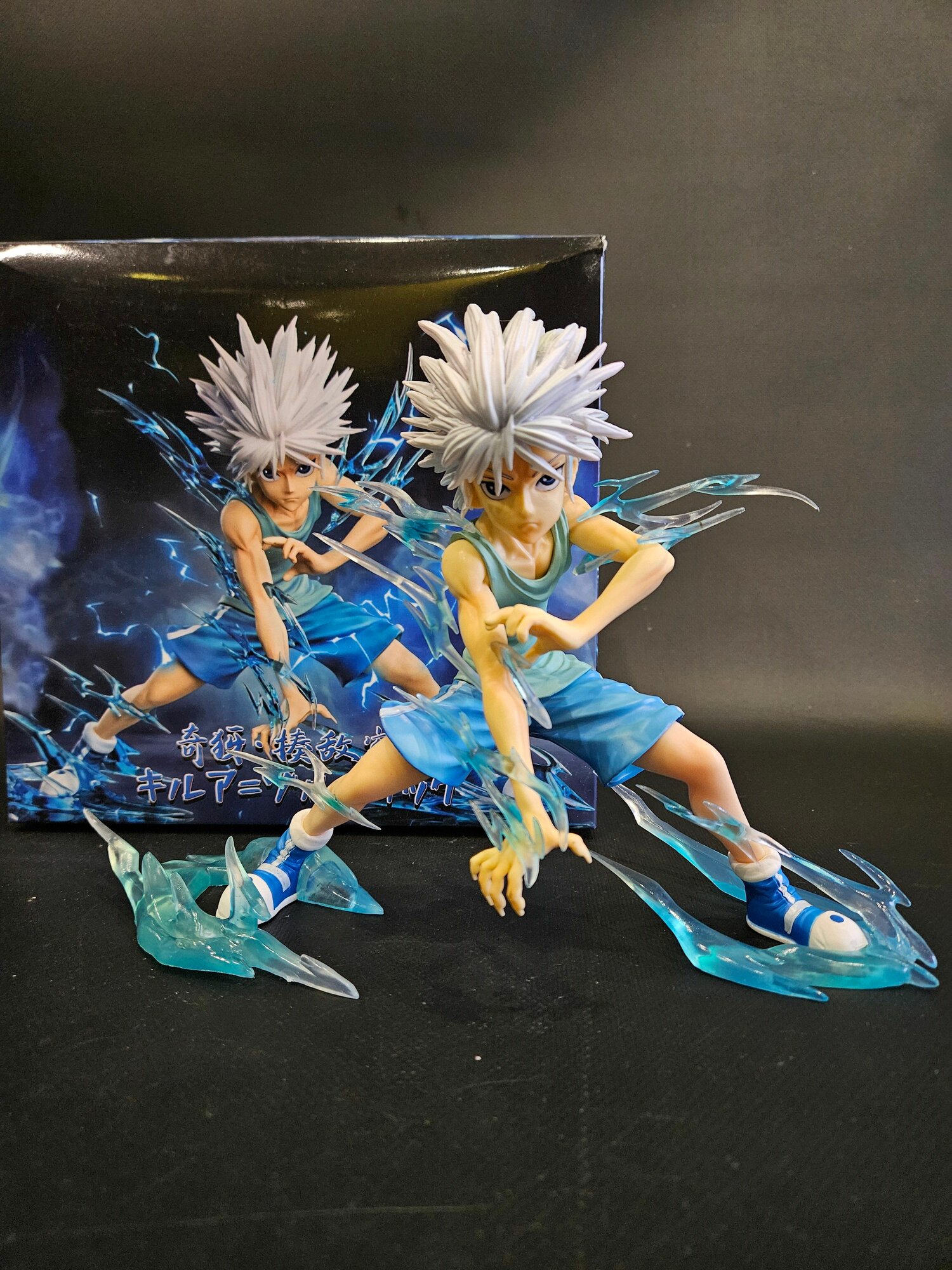 Аниме фигурка HUNTERHUNTER, Killua Zoldyck / Киллуа Золдик, 19см