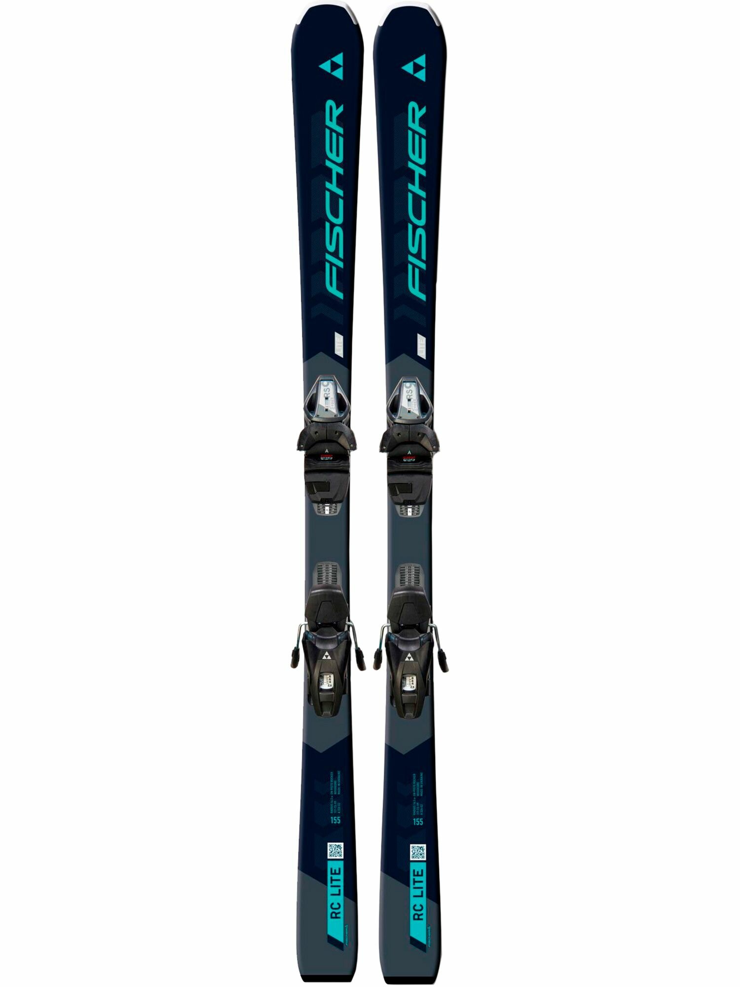 Горные лыжи женские FISCHER RC LITE SLR + RS 9 BR 78 с креплениями, 155 см