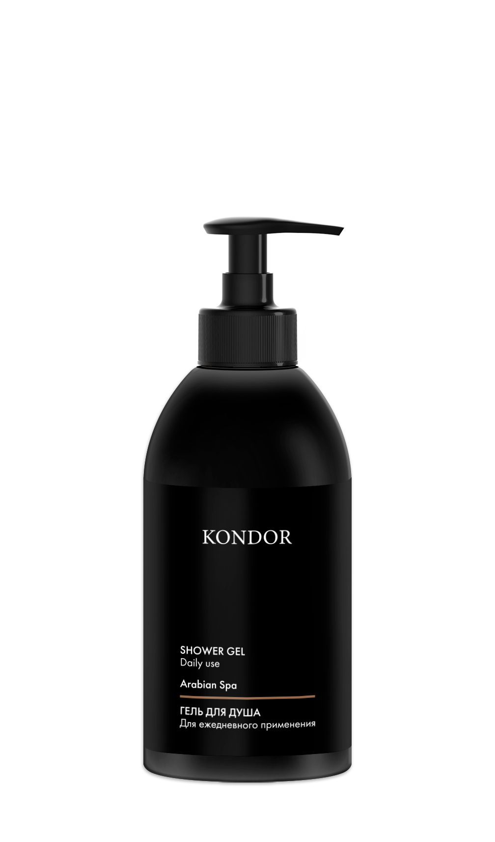 Гель для душа KONDOR "Сандал", унисекс, для всех типов кожи, 300мл