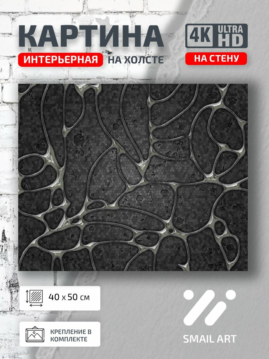 Картина на холсте интерьерная 40 на 50 на стену Текстура Abstract для спальни абстракция